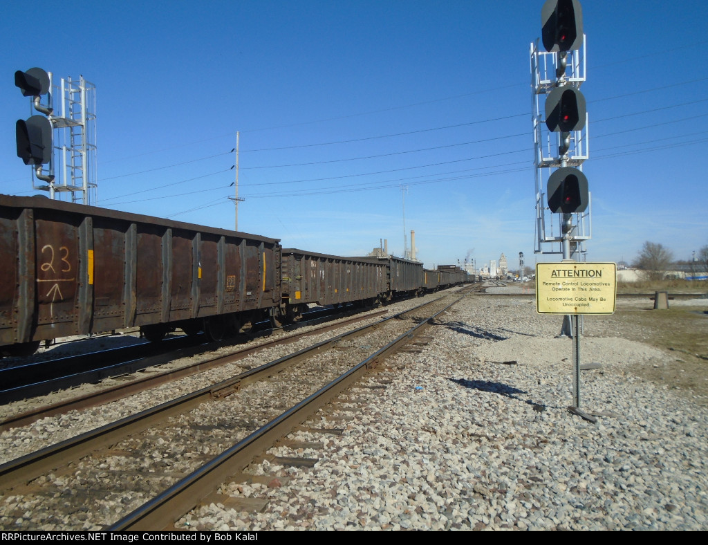 BN 7096 NS 2802 Heading West